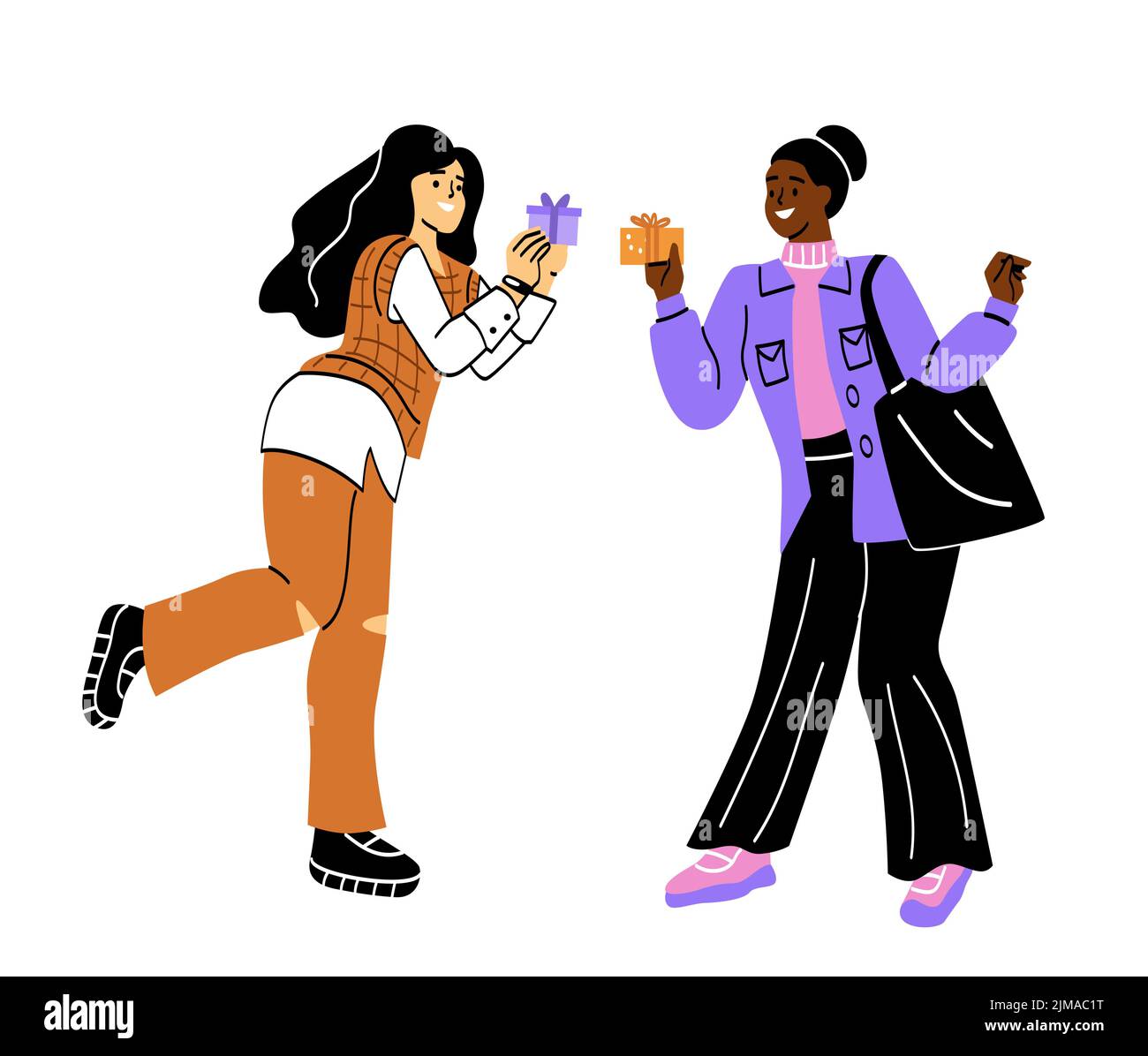 Lady receiving Stock Vector Images - Alamy