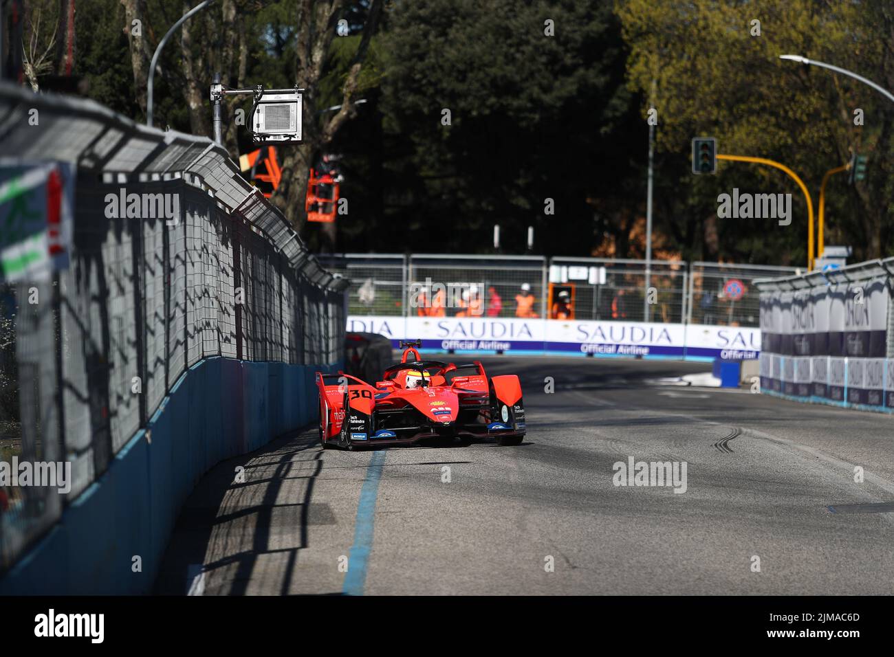 Circuito Cittadino dell'Eur, Rome, Italy - 2022 APRIL 10: Oliver ...