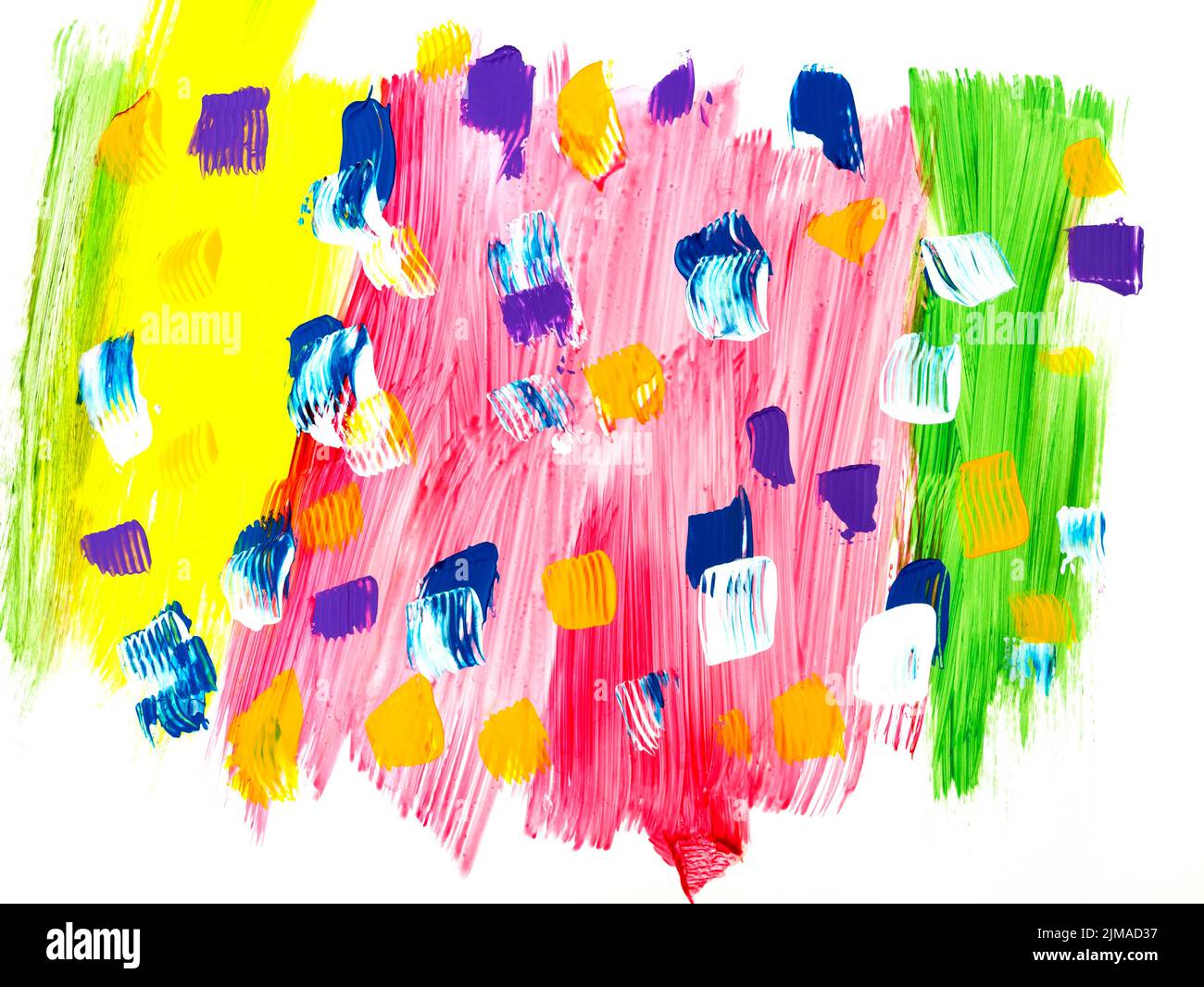 Abstract contemporary art paint Cut Out Stock Images & Pictures - Alamy