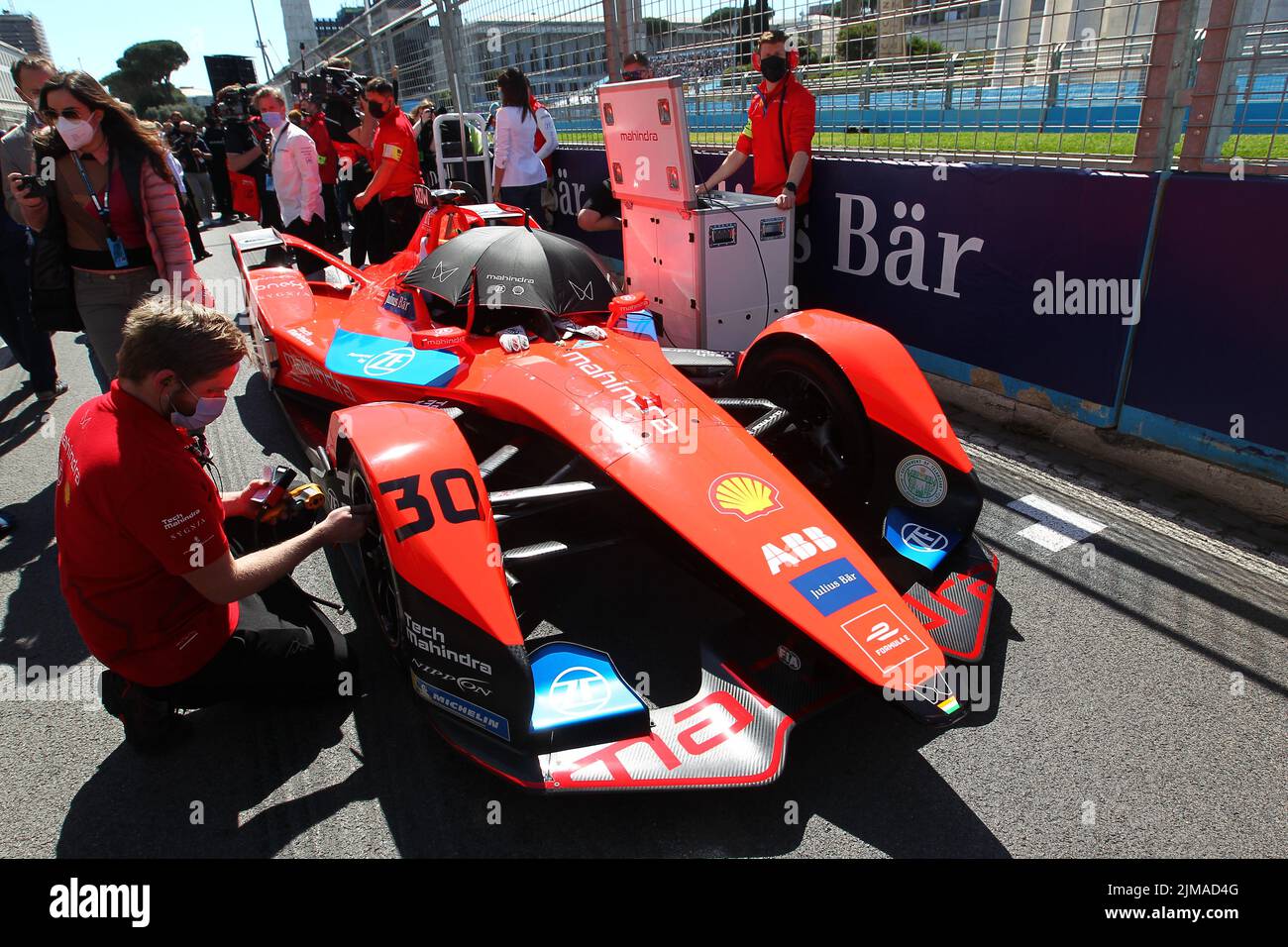 Circuito Cittadino dell'Eur, Rome, Italy - 2022 APRIL 10: Oliver ...
