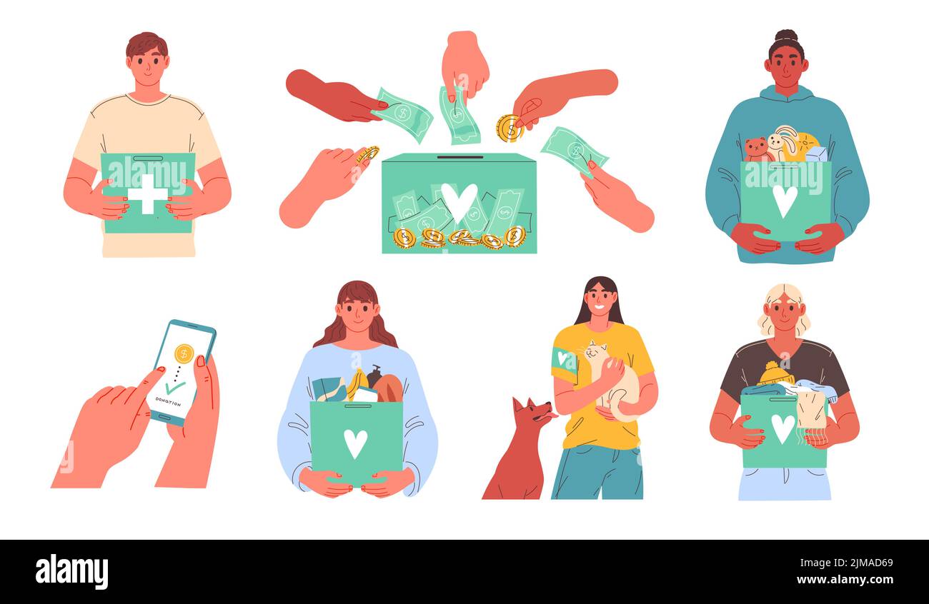 Work volunteering poor Cut Out Stock Images & Pictures - Alamy