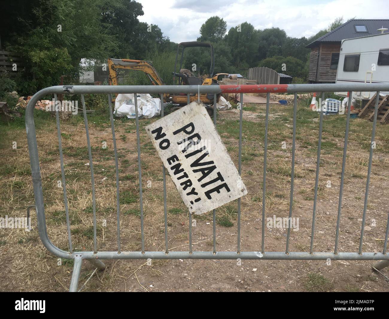 Building sign for caravan park hi-res stock photography and images - Alamy