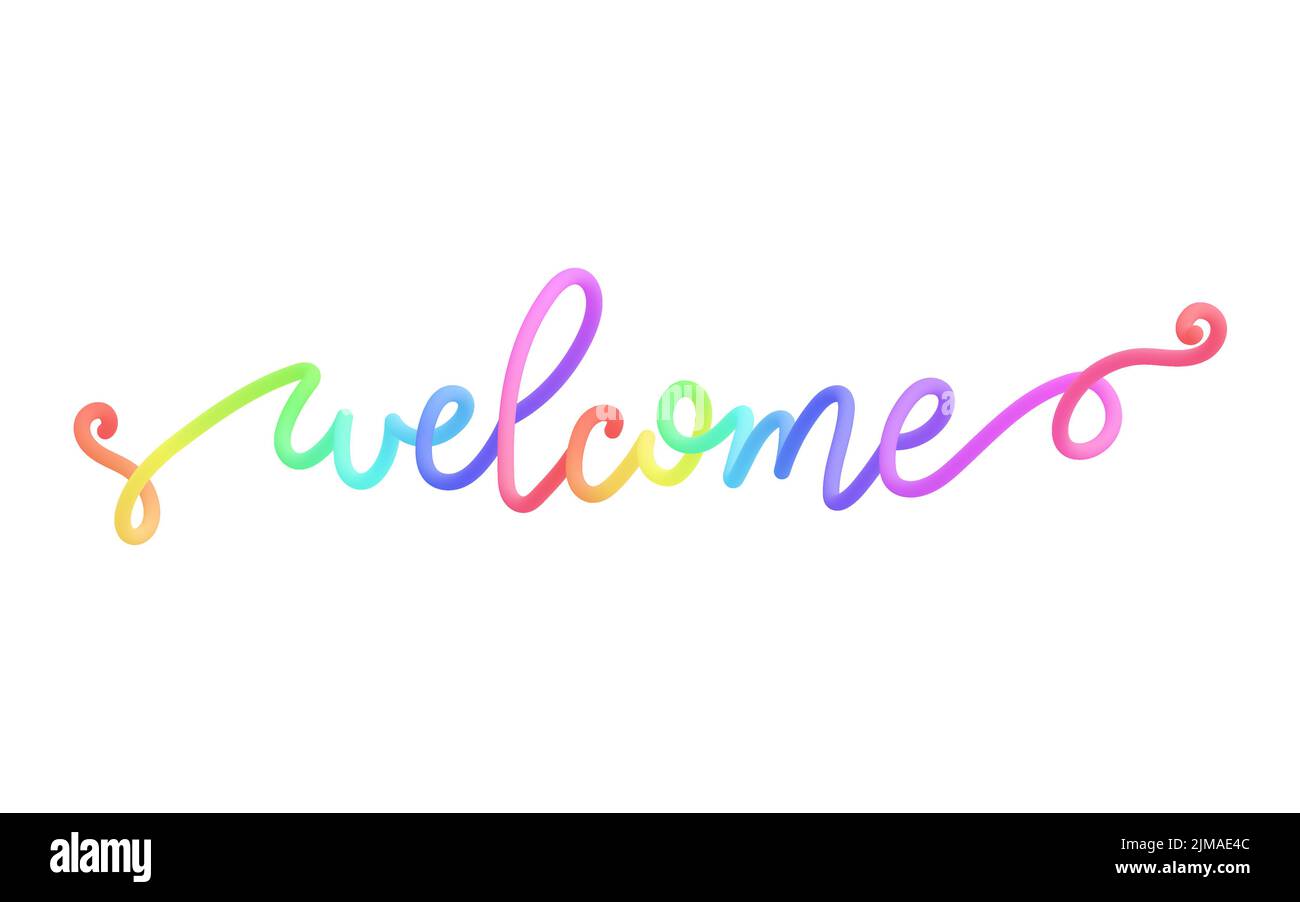 Welcome banner hi-res stock photography and images - Alamy