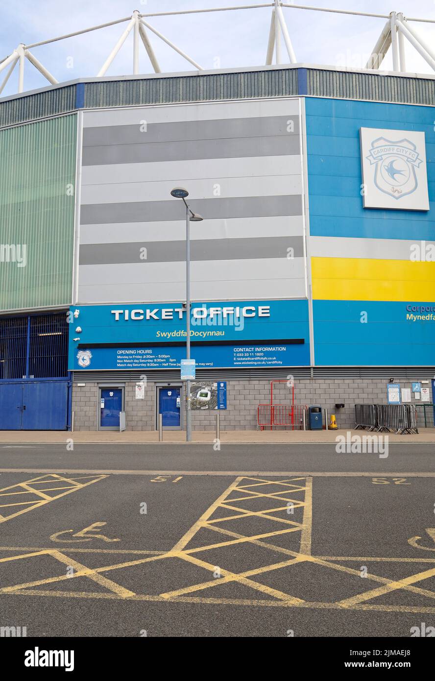 Cardiff City Football club ticket office (Cardiff City FC ), Cardiff ...