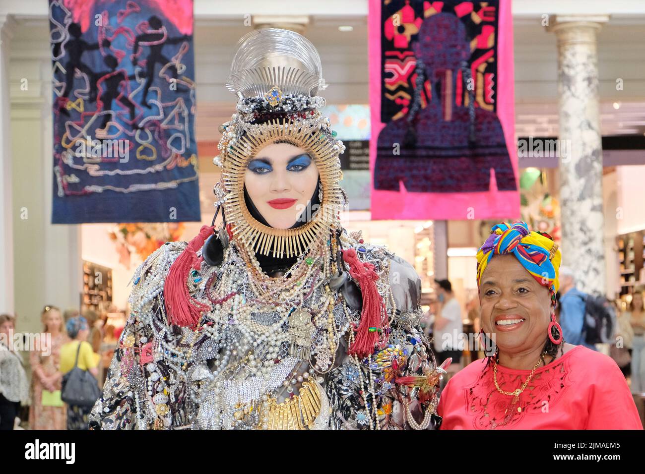 London, UK, 5th Aug, 2022. Sculptor, designer and campaigner, Daniel ...