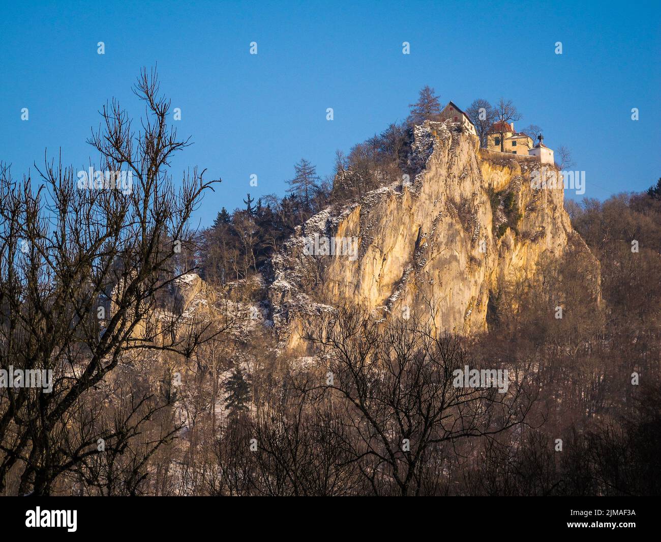 Bronnen Castle in the Danube Valley Stock Photo - Alamy