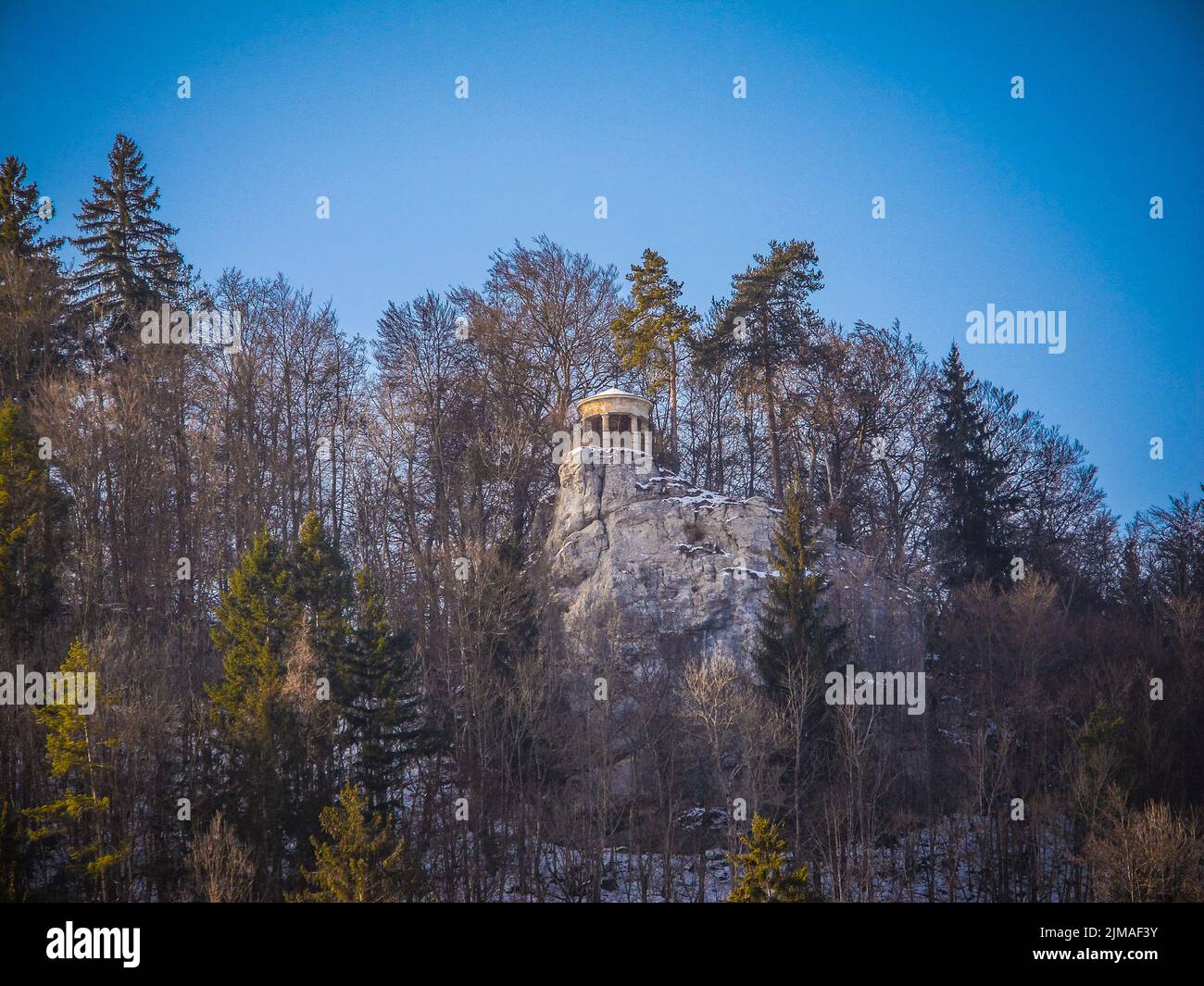 Circular temple in Beuron Stock Photo - Alamy