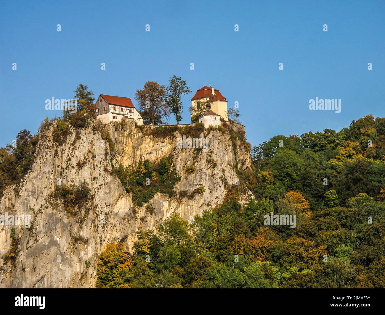 Bronnen Castle in the Danube Valley Stock Photo - Alamy