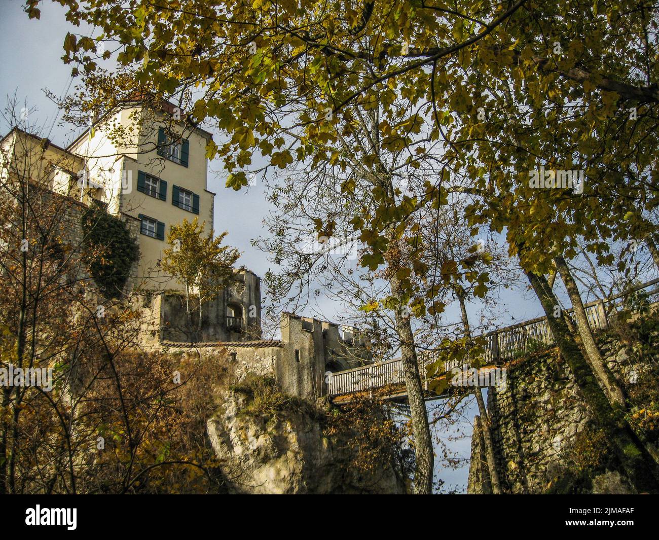 Bronnen Castle in the Danube Valley Stock Photo - Alamy