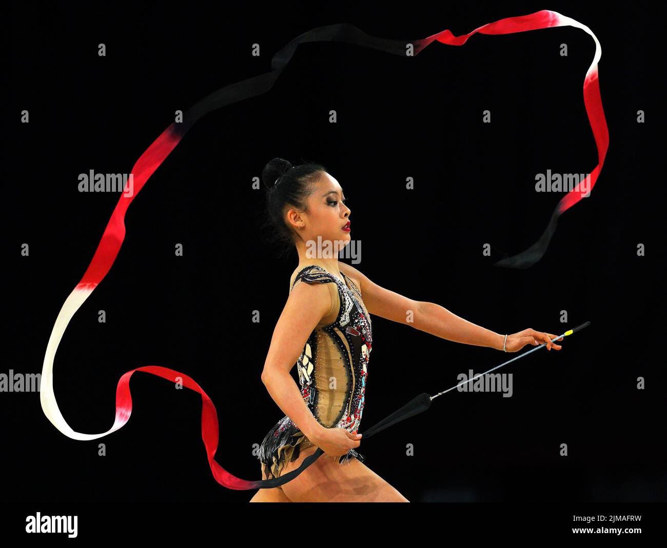 New Zealand's Paris Chin in the Individual All-Around - Final at Arena ...