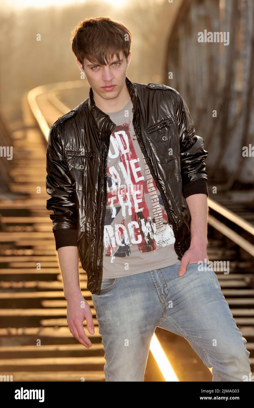 people, person, portrait, smile, sport, standing, street, strength ...