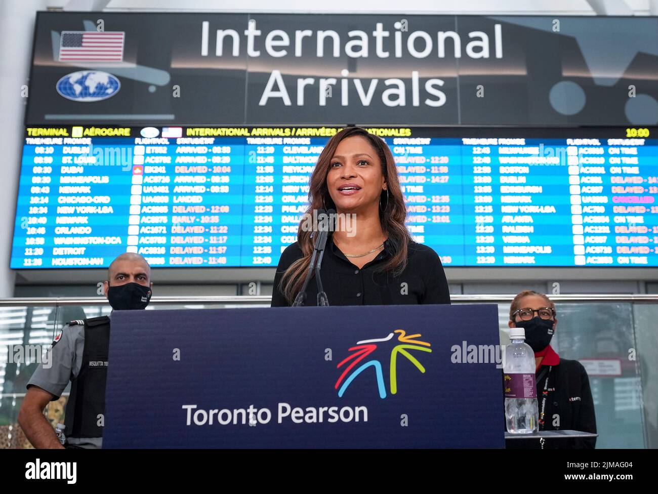 Toronto, Canada. 5th Aug 2022. Deborah Flint, President and Chief ...