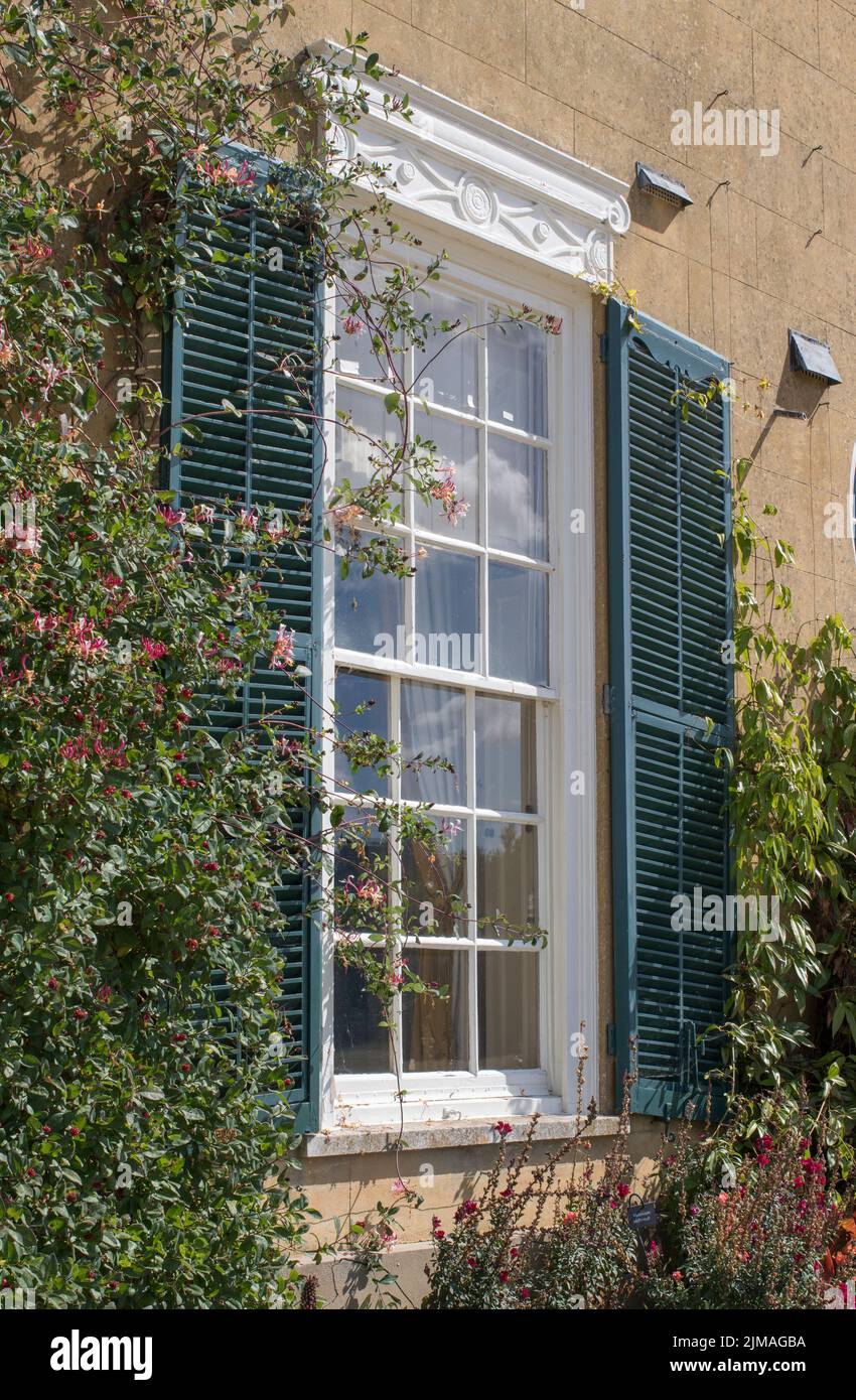 Old fashioned window shutters as seen in France and Italy Stock Photo ...