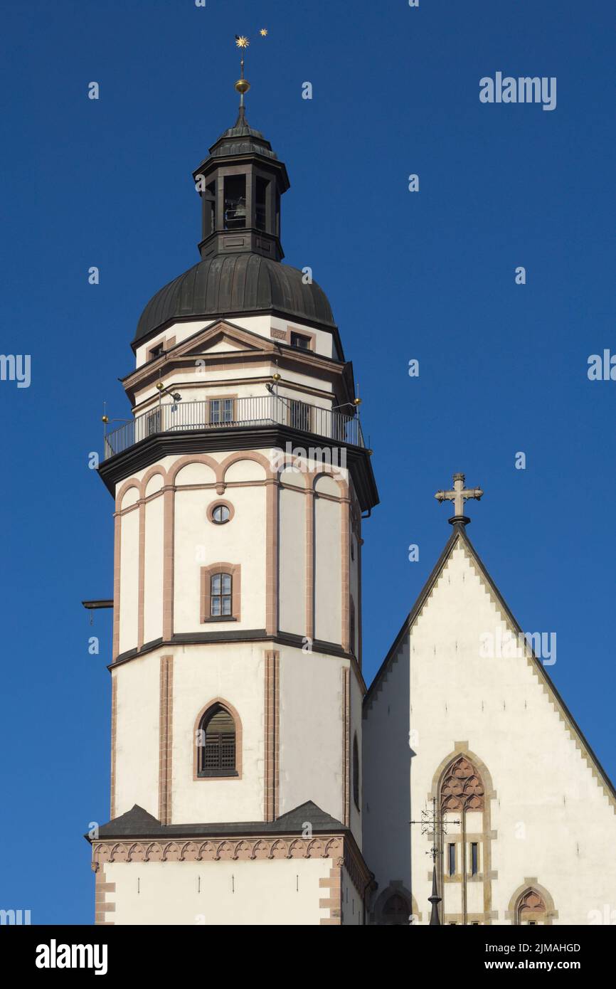 Leipzig - Thomaskirche (St. Thomas Church), Germany Stock Photo - Alamy