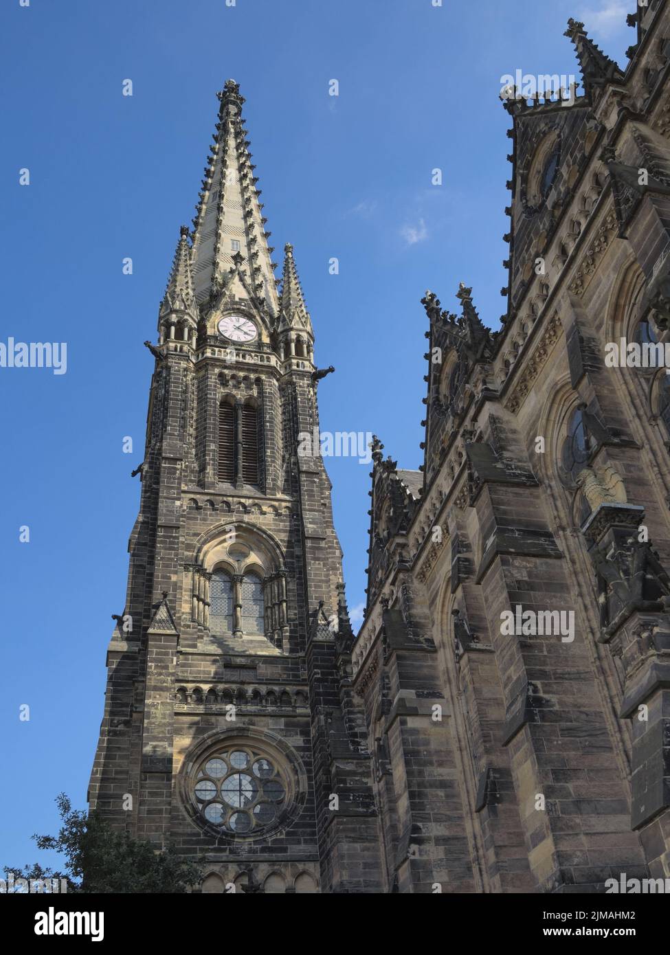 Leipzig - Peterskirche (St. Peter's Church), Germany Stock Photo - Alamy