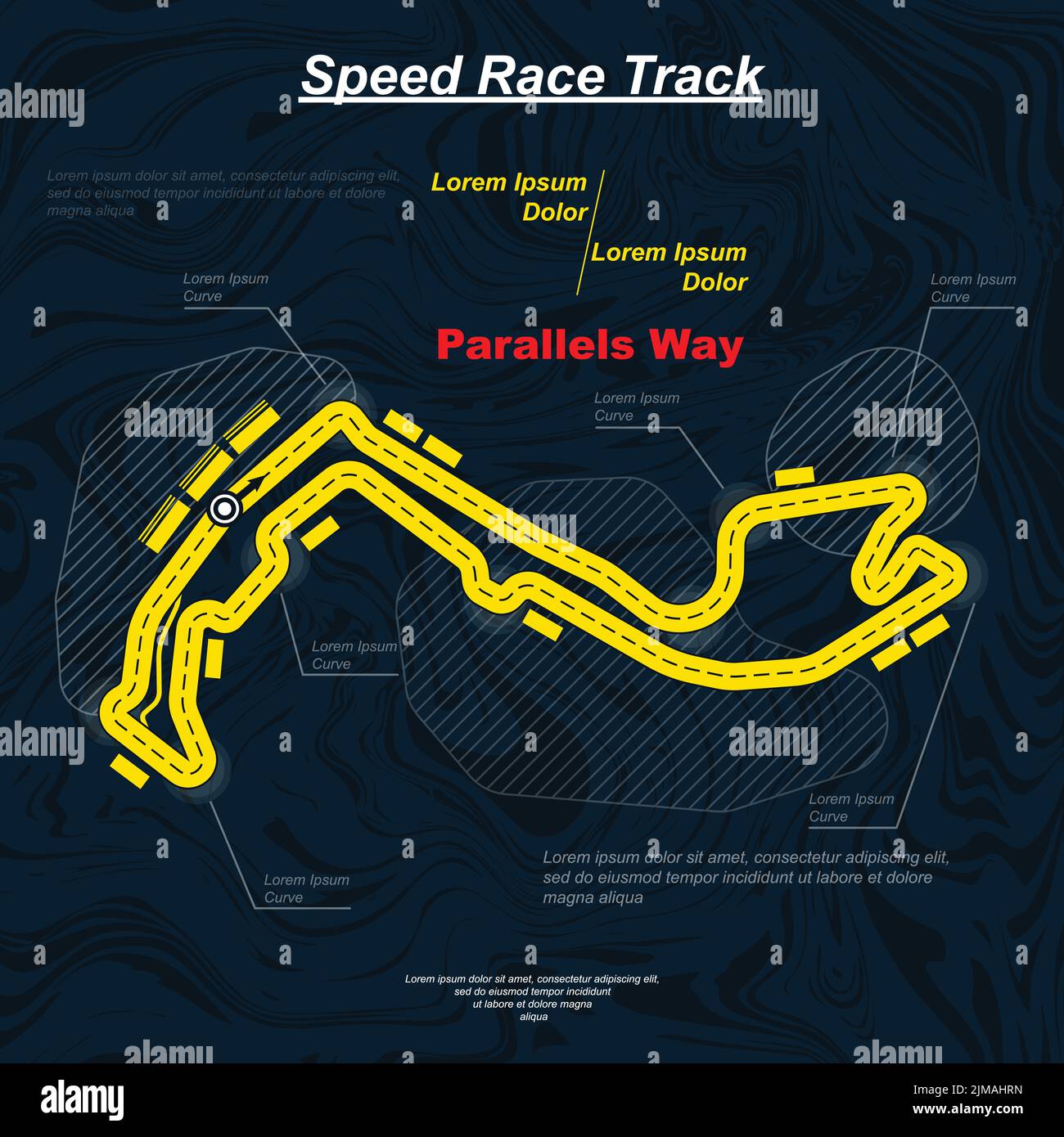 Modern track Stock Vector Images - Alamy