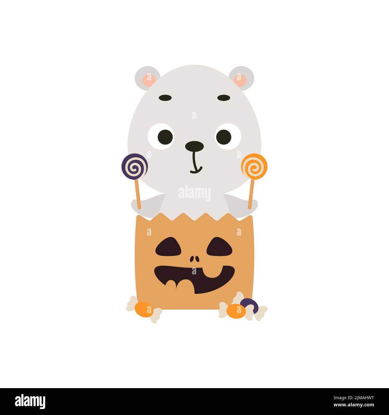 Scary polar bear Cut Out Stock Images & Pictures - Alamy