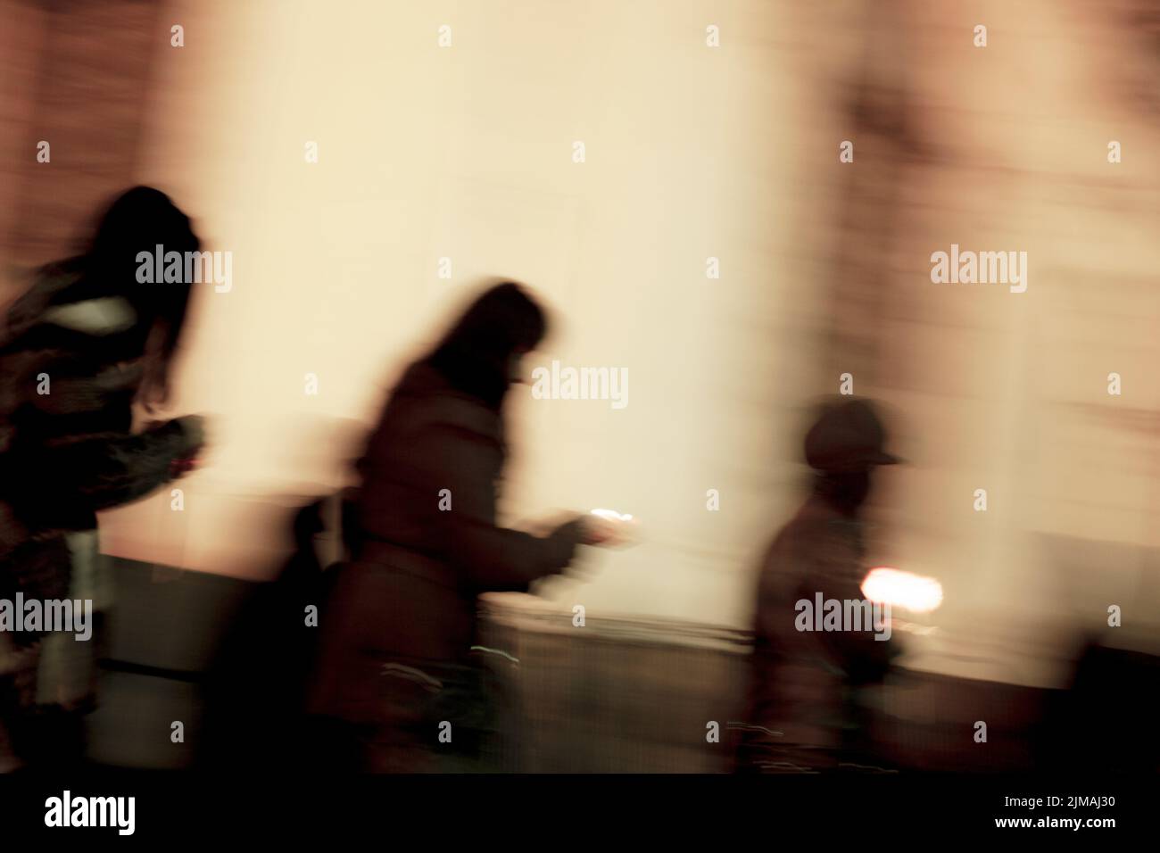 Candles People Mourning Hope Celebration Grief Stock Photo - Alamy