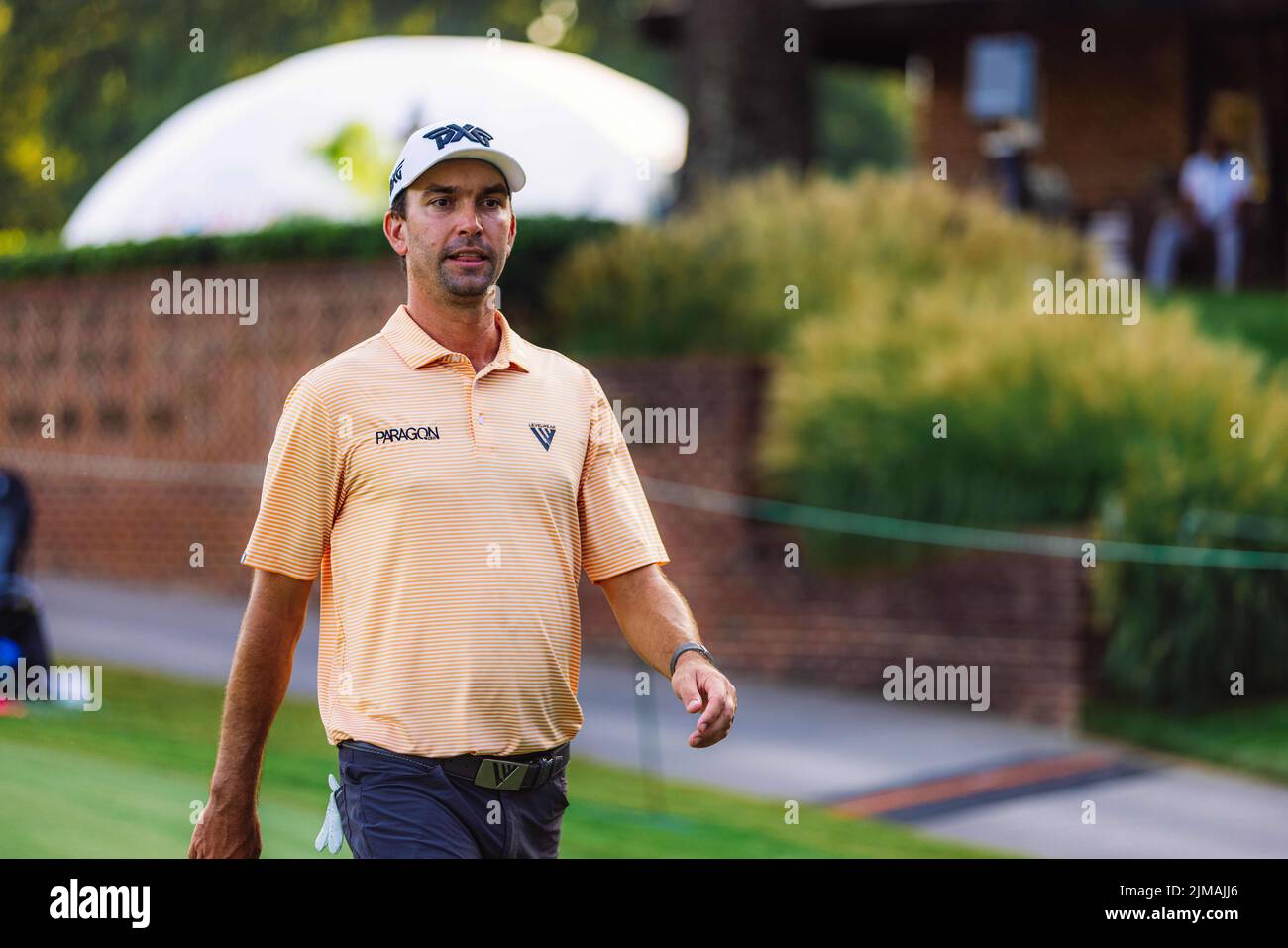 August 4, 2022: Matthew NeSmith walks off after finishing four under in ...