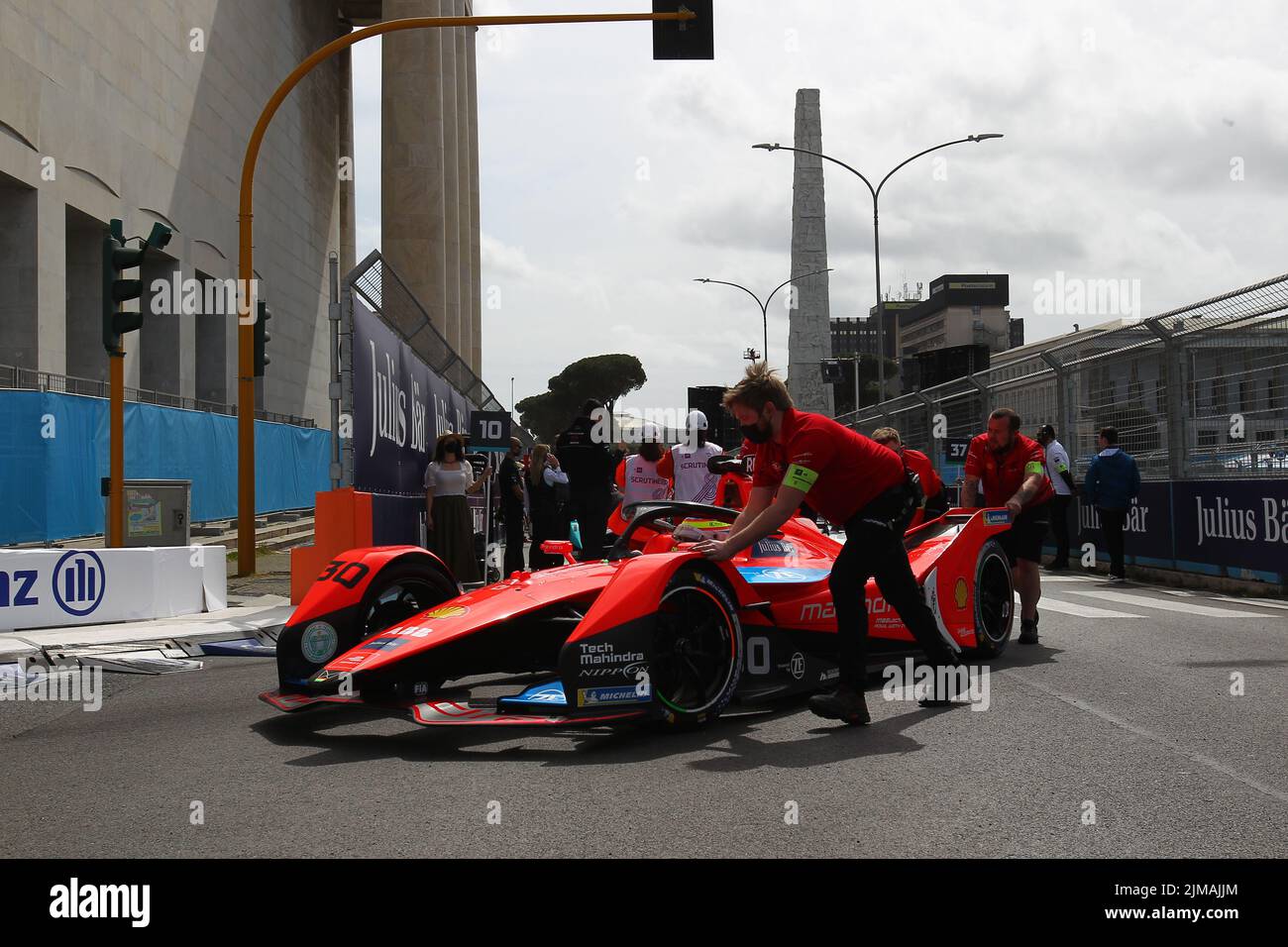 Circuito Cittadino dell'Eur, Rome, Italy - 2022 APRIL 09: Oliver ...