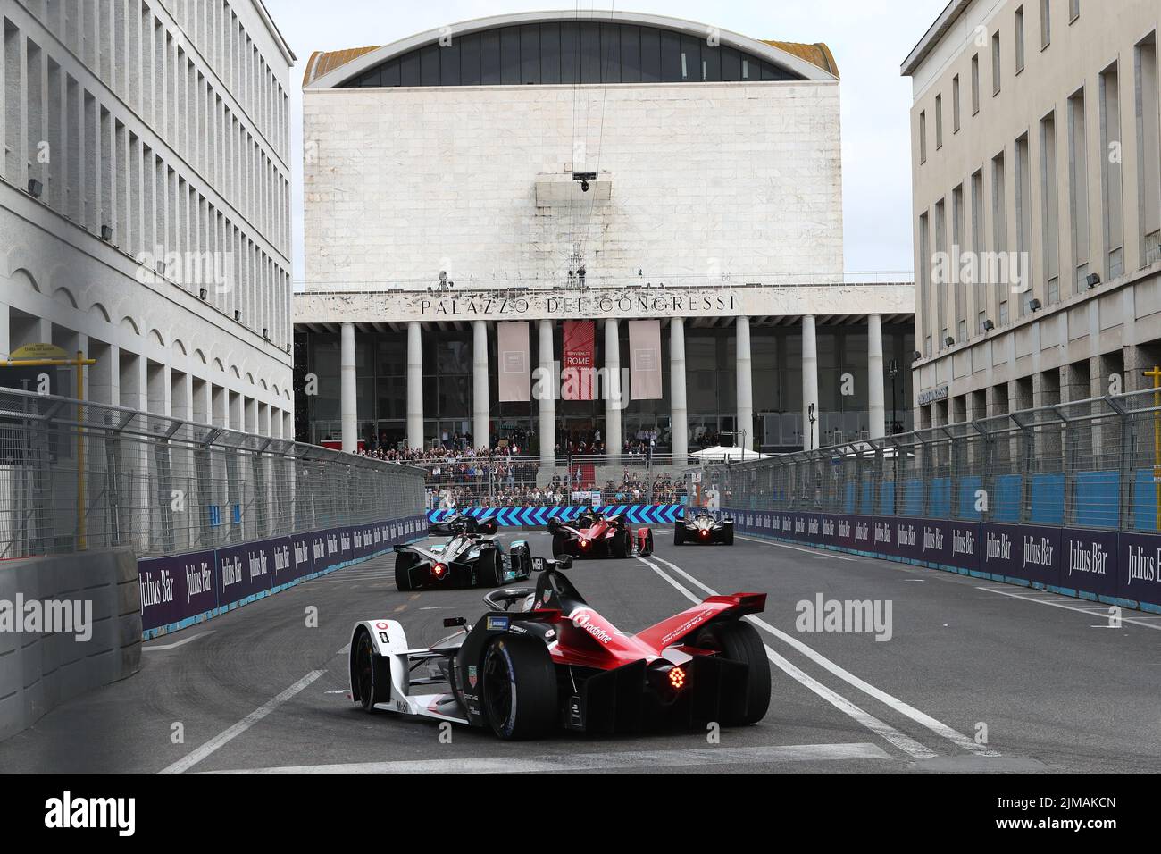 Circuito Cittadino dell'Eur, Rome, Italy - 2022 APRIL 09: Team Porsche ...