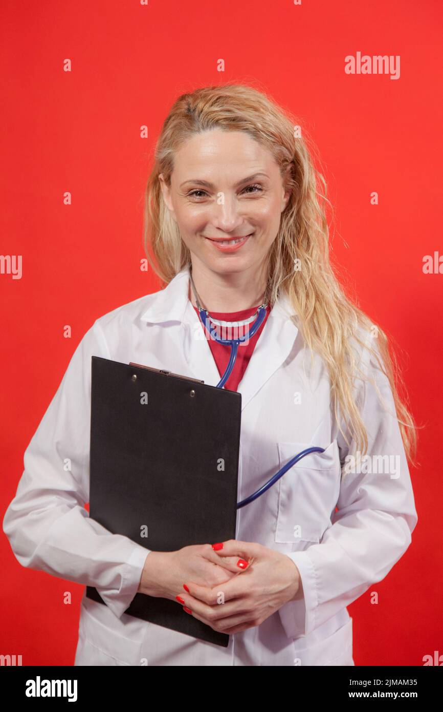 Female Doctor Portrait Folder Stock Photo - Alamy Female Doctor Portrait Folder Stock Photo - Alamy
