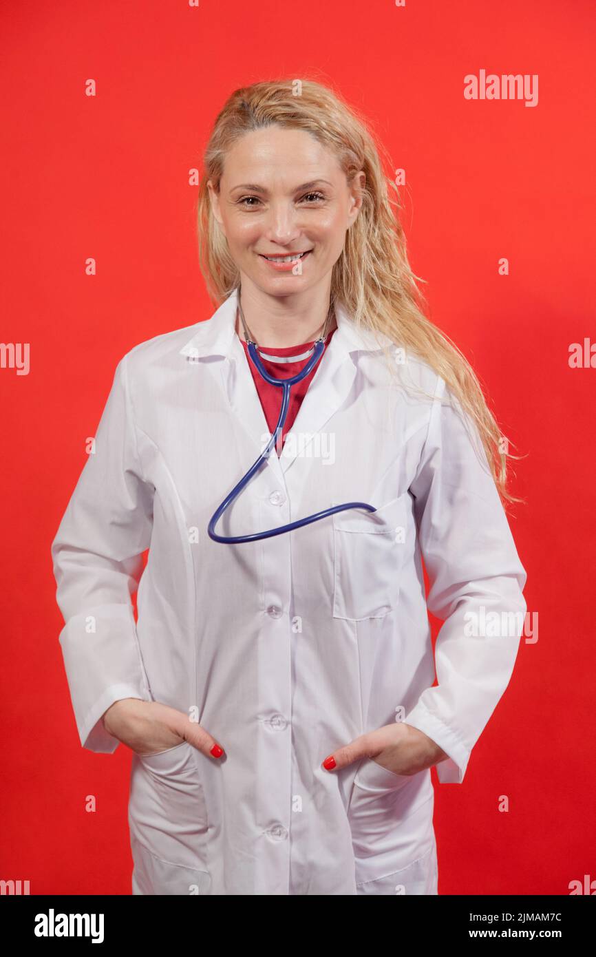 Female Doctor Portrait Stock Photo - Alamy