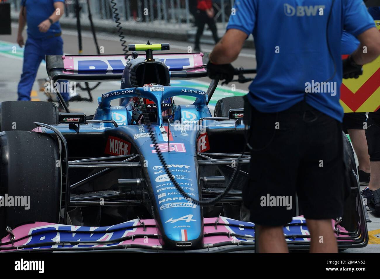 Fra alpine f1 team hi-res stock photography and images - Alamy