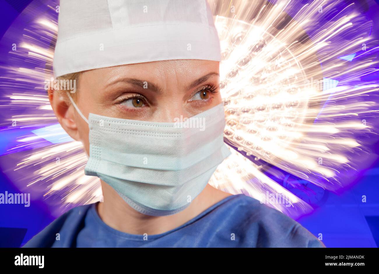 Light Lamp Surgery Stock Photo - Alamy