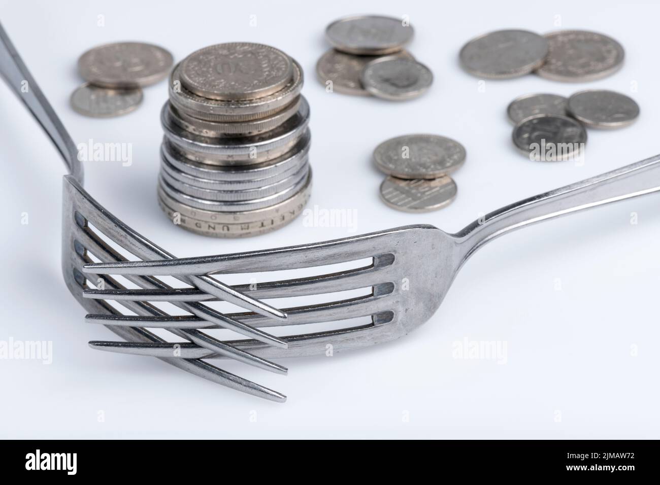 Conceptual imagination of financial greed Stock Photo - Alamy