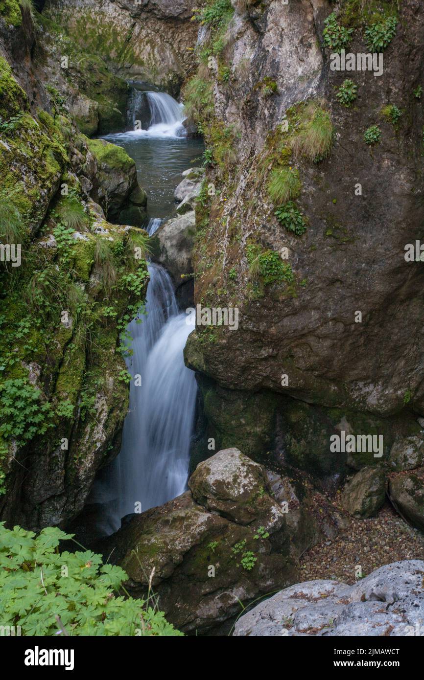 Waterfall Rocks Nature Stock Photo - Alamy