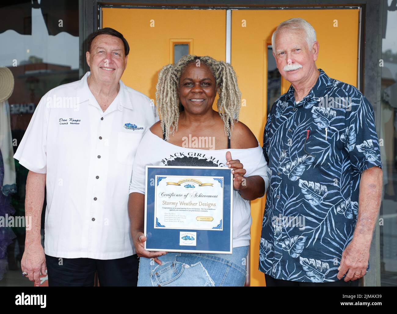 Bellflower, California, USA. 4th August, 2022. Dan Koops, Councilmember ...