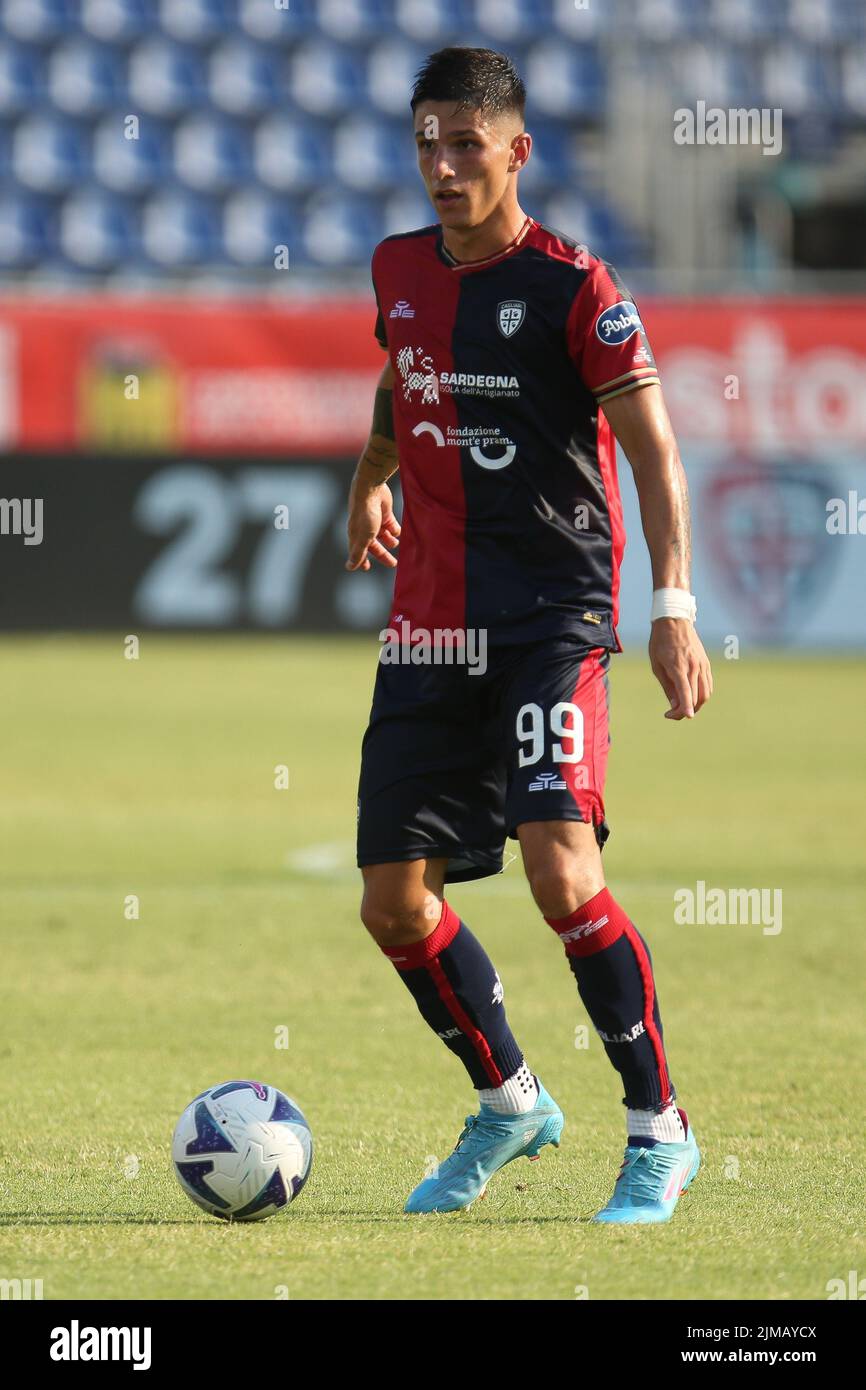 Di Pardo ( Cagliari ) during the Italian Cup 2022-23 Match of Cagliari ...