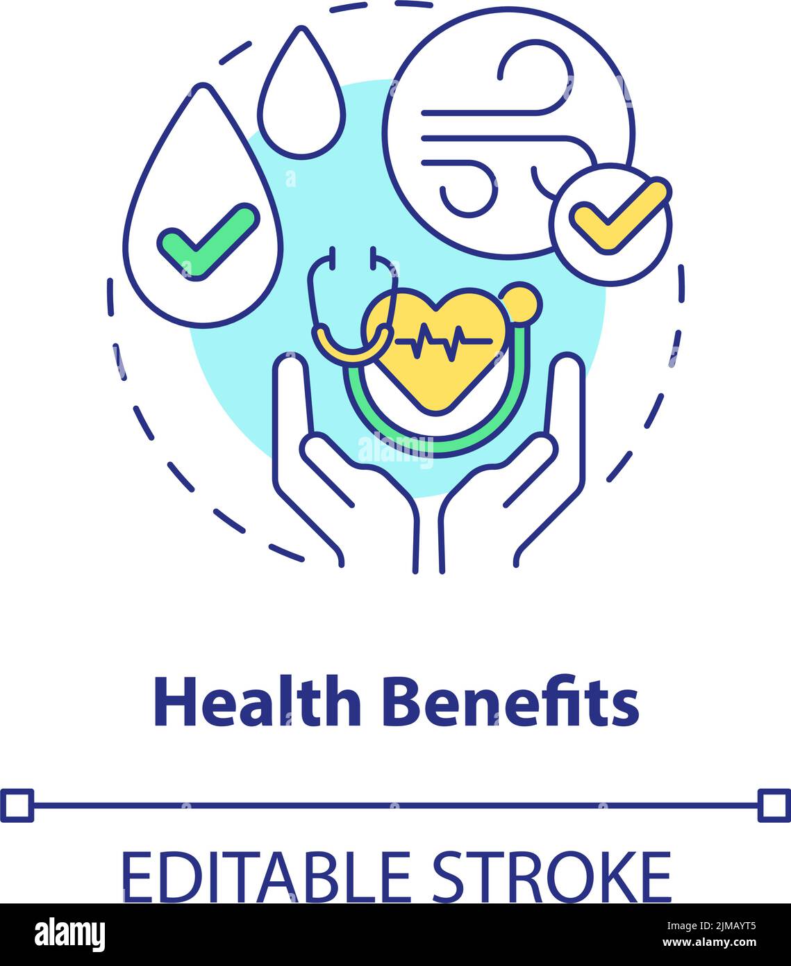Health benefits concept icon Stock Vector Image & Art - Alamy Health benefits concept icon Stock Vector Image & Art - Alamy