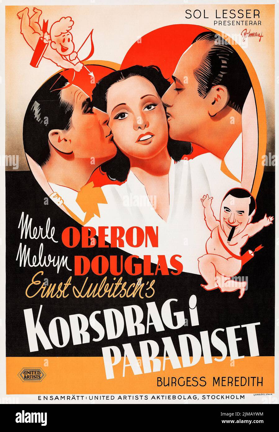 Korsdrag i Paradiset - That Uncertain Feeling (United Artists, 1942 ...