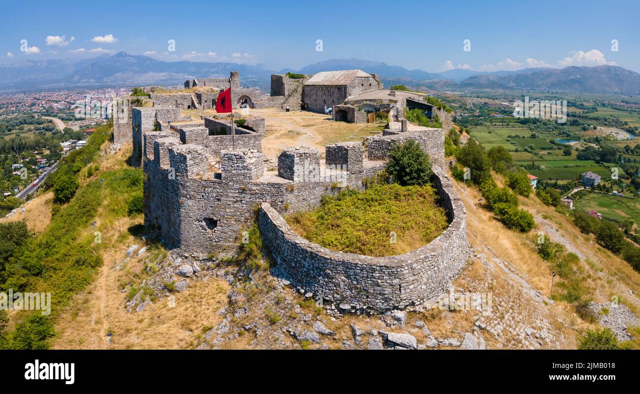 Rozafa Castle, Shkoder, Albania Stock Photo - Alamy