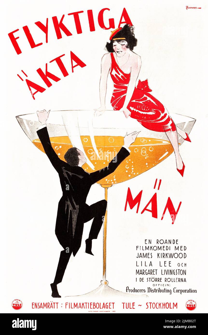 Flyktiga äkta män - Wandering Husbands (Film AB Tule, 1925). Swedish ...
