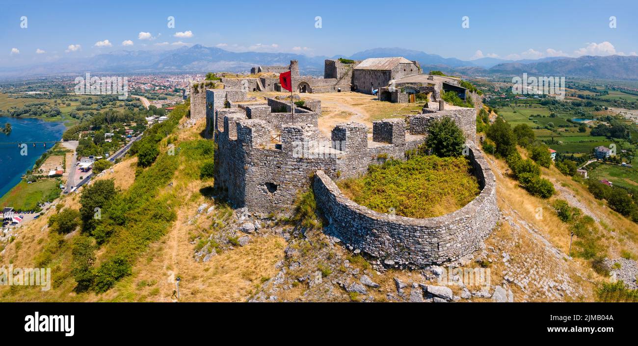 Rozafa Castle, Shkoder, Albania Stock Photo - Alamy