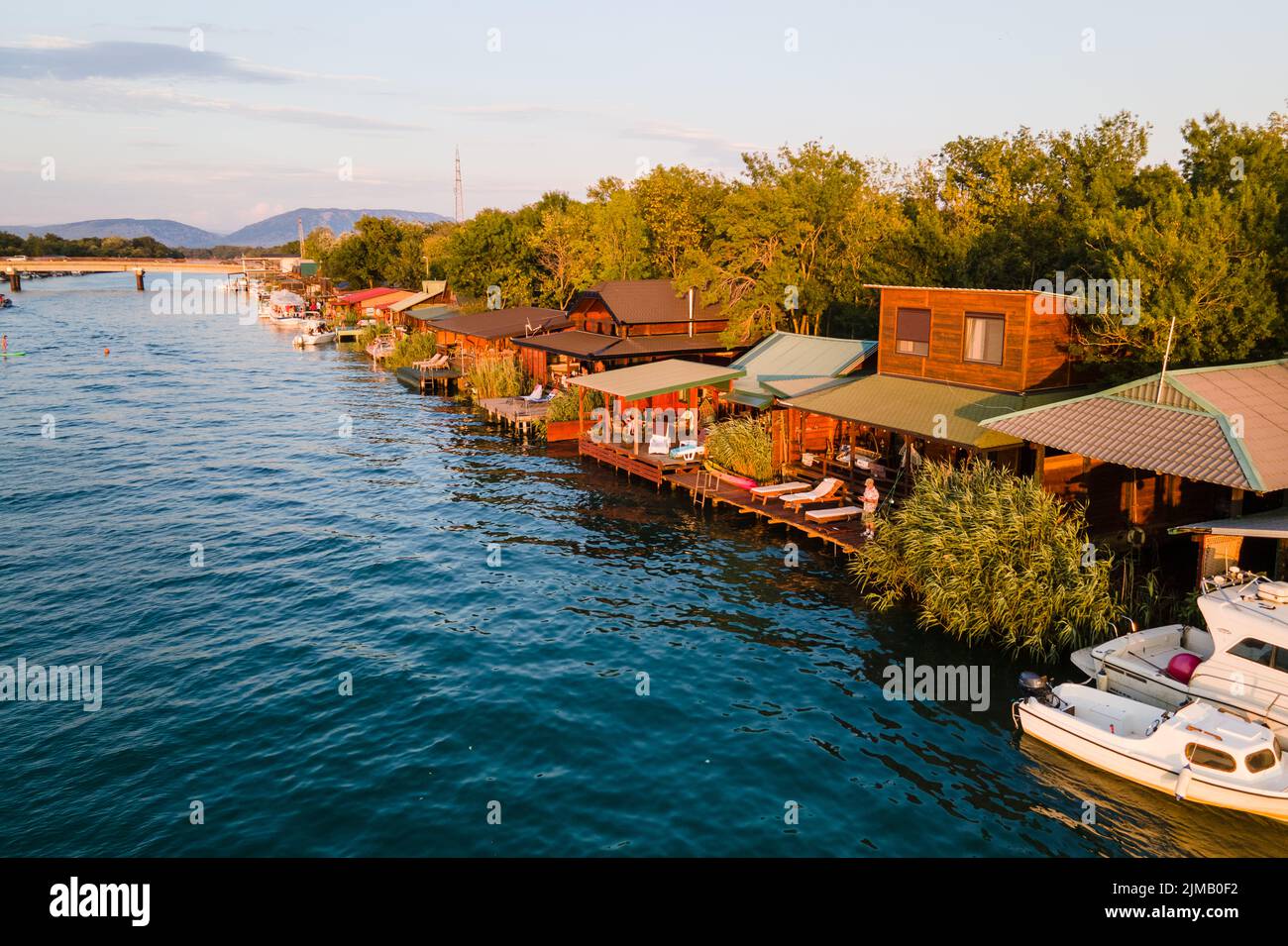 Ada Bojana, Montenegro Stock Photo - Alamy