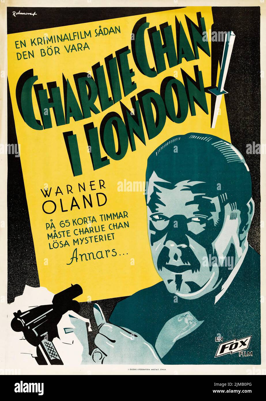 Charlie chan plakat hi-res stock photography and images - Alamy