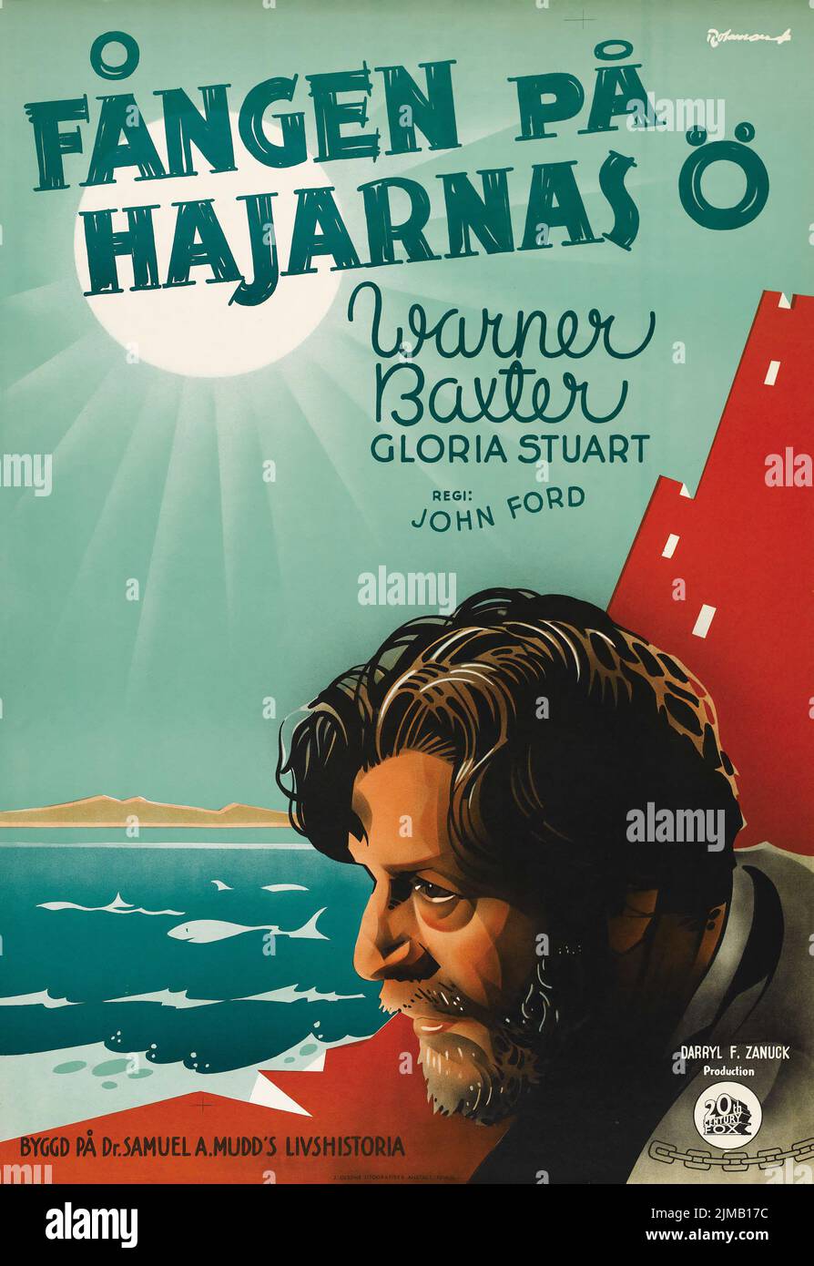 Fången på hajarnas ö - The Prisoner of Shark Island (20th Century Fox ...