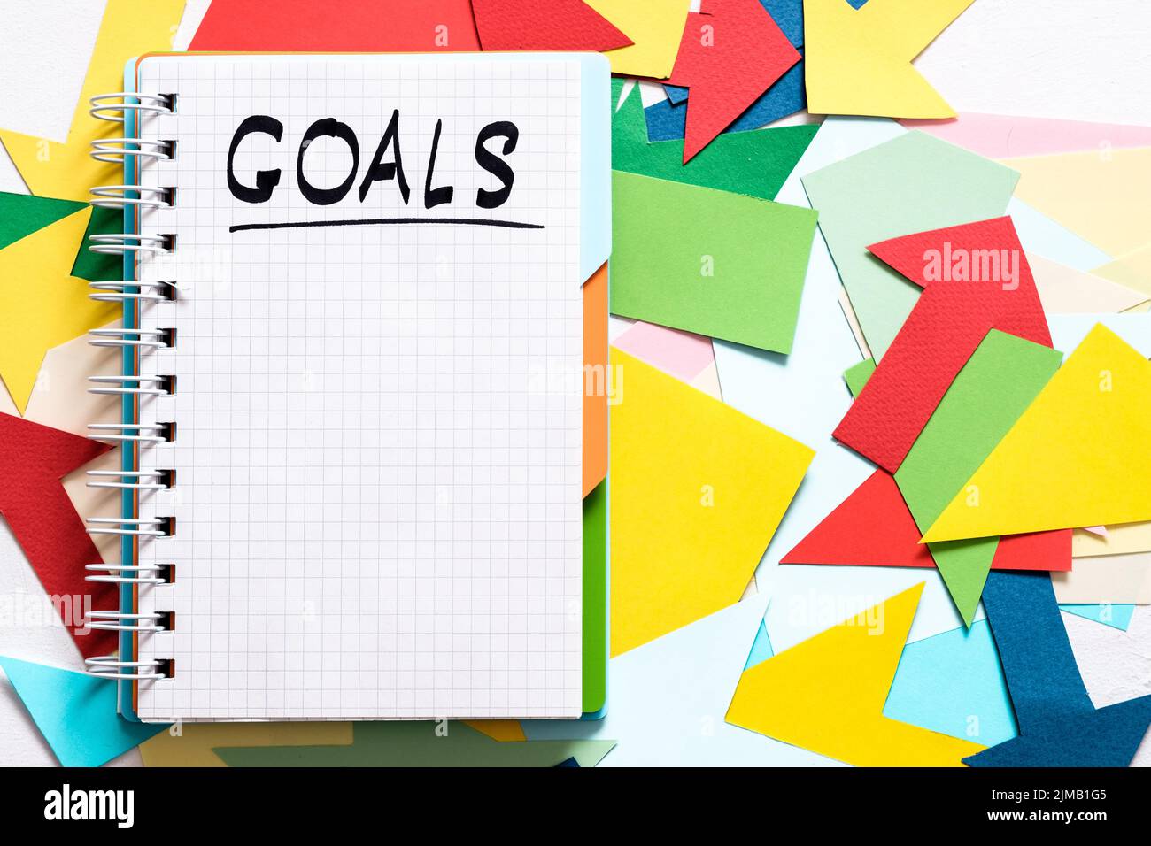 business career growth goals list future success Stock Photo - Alamy