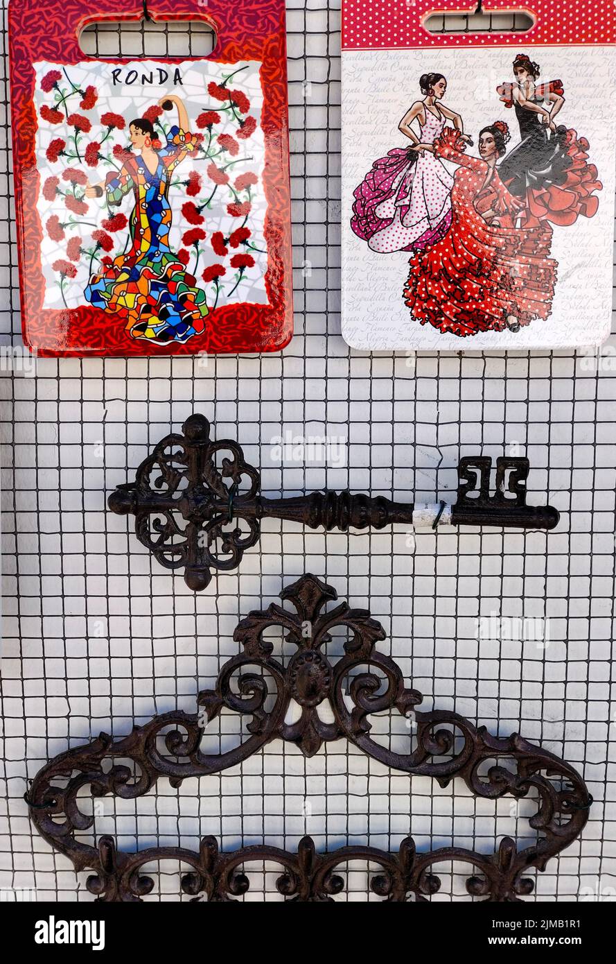 Shopping street in ronda spain hi-res stock photography and images - Alamy