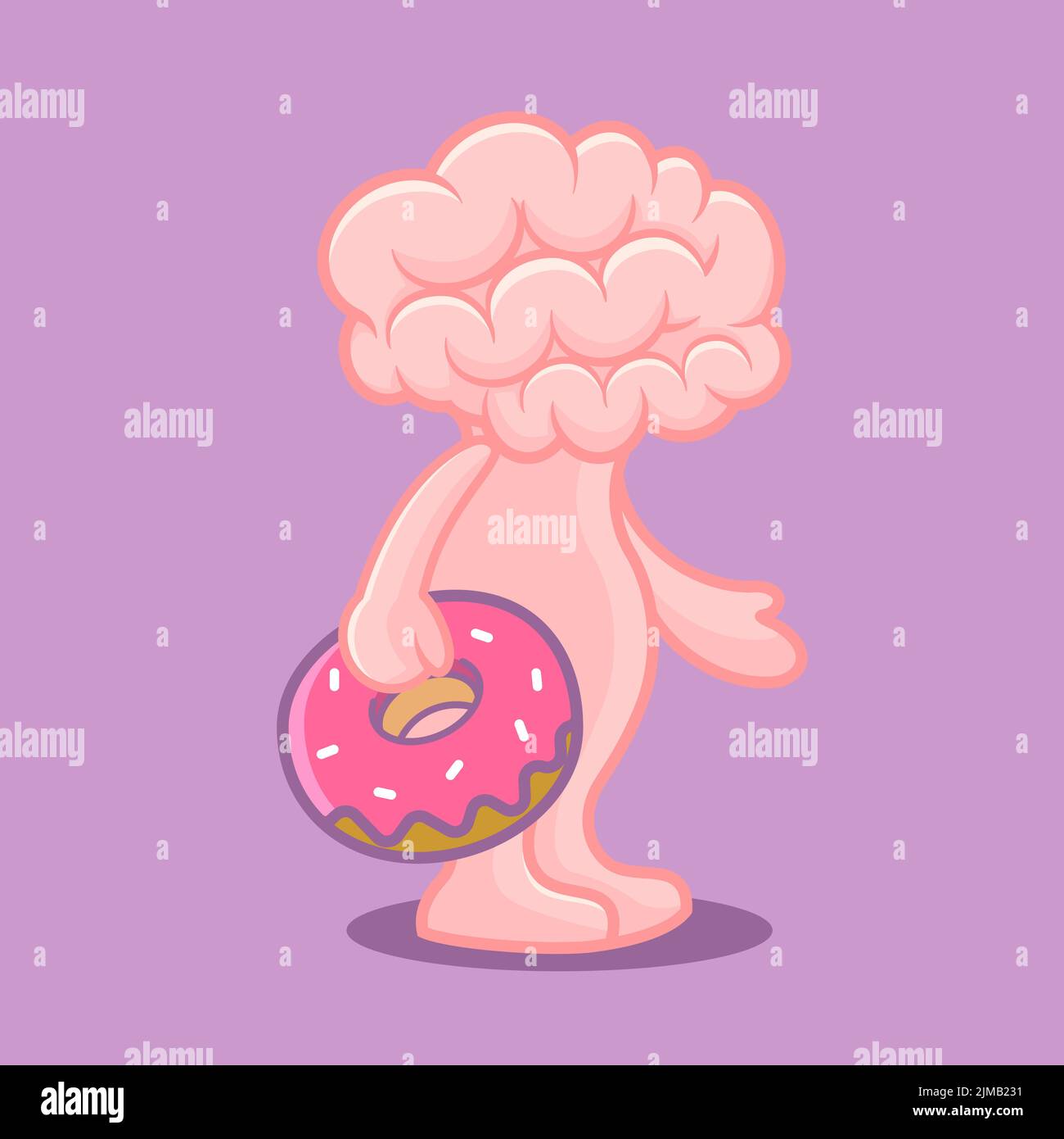 Purple donut Stock Vector Images - Alamy