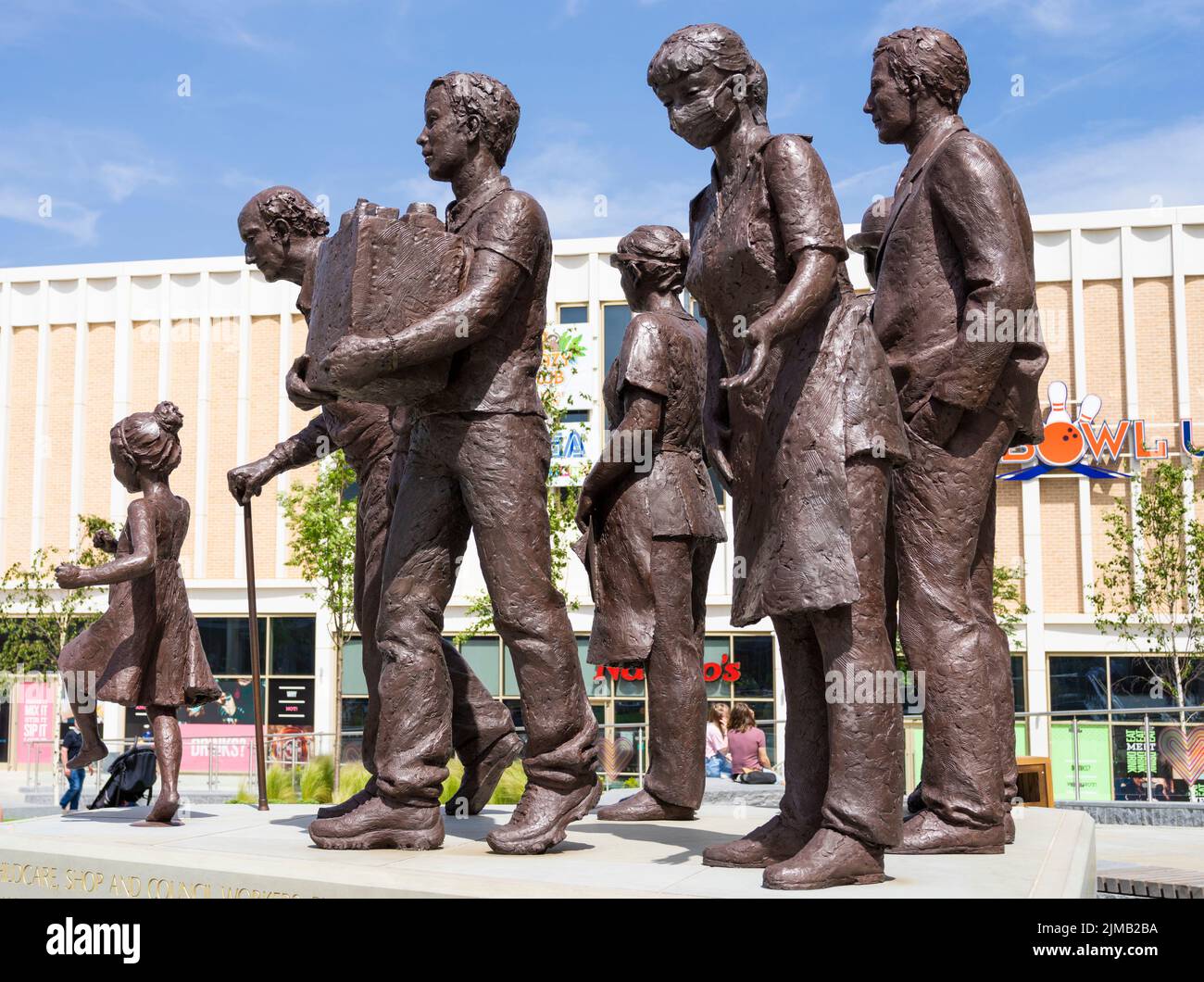 Covid memorial sculpture Reverence by Graham Ibbeson with poetry by Ian ...