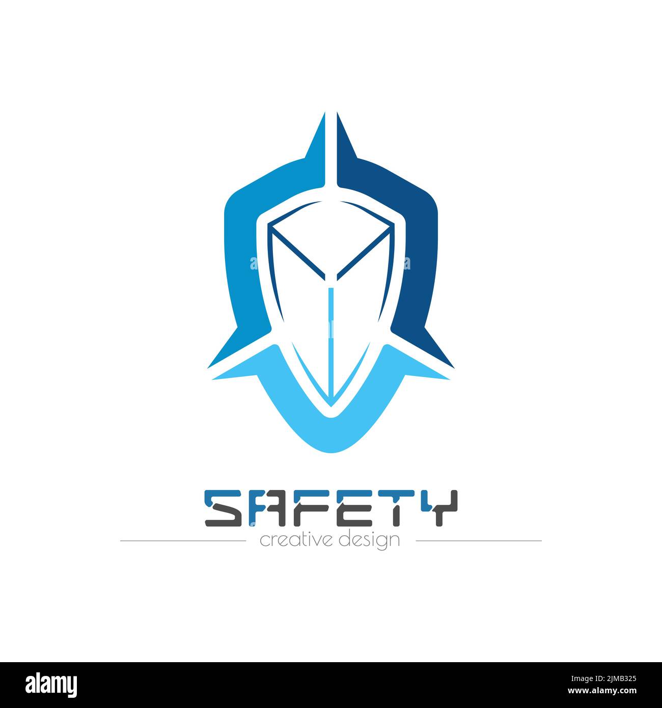Safety. A design element for a logo, brand, sticker or label. Icon ...