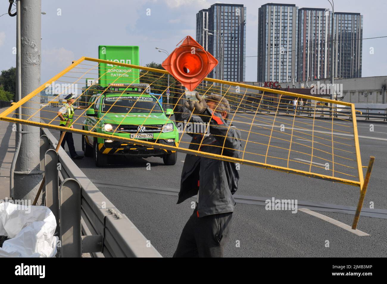 The work of the Center for Traffic Organization (CTO) of the Moscow ...