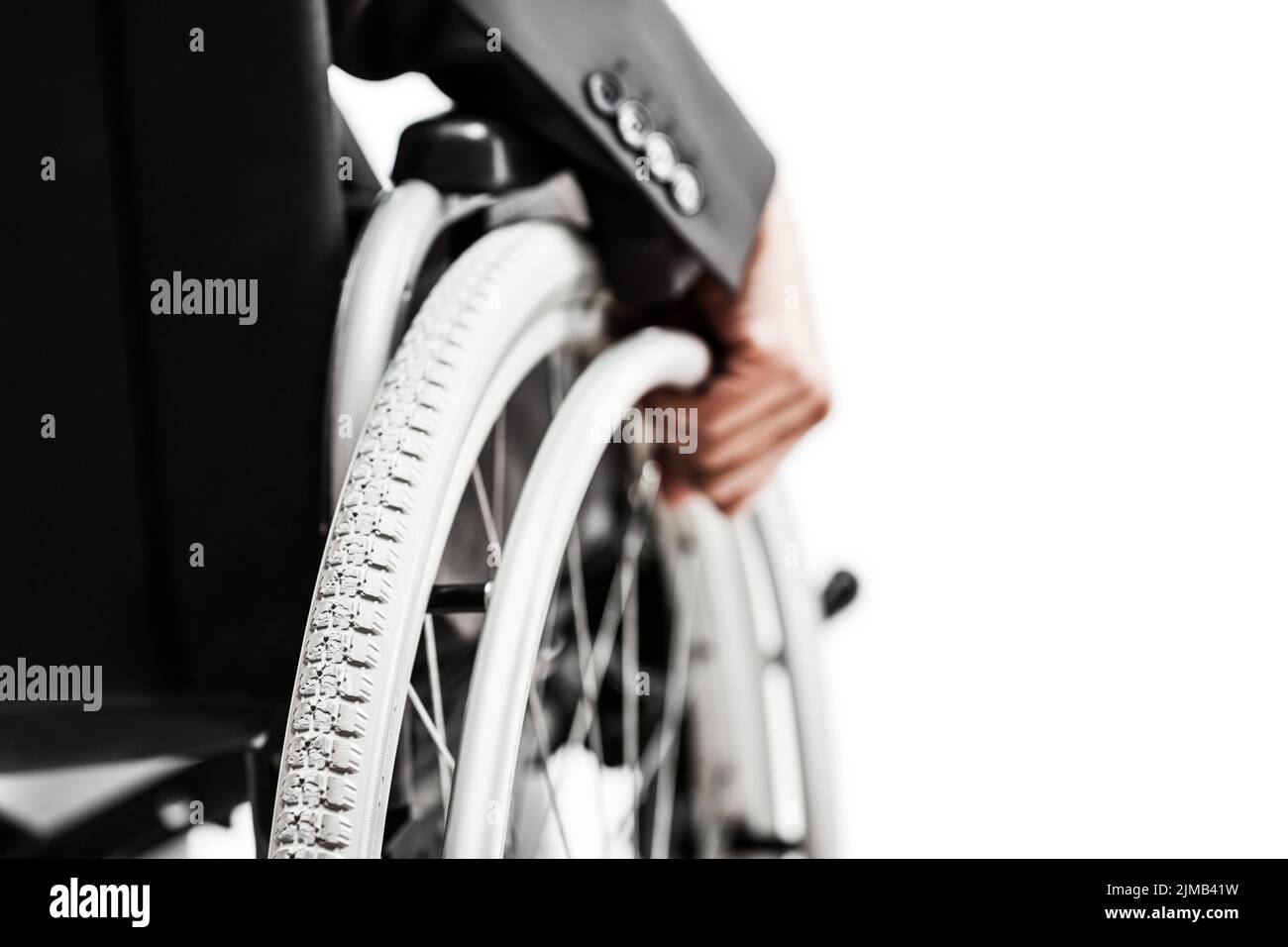 Black man in wheelchair hi-res stock photography and images - Alamy