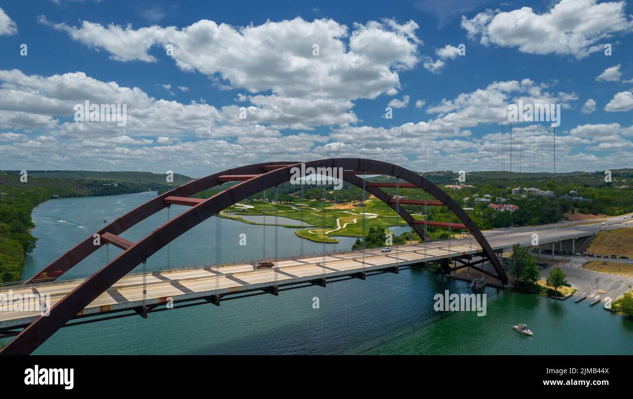 Pennybacker bridge in austin hi-res stock photography and images - Alamy