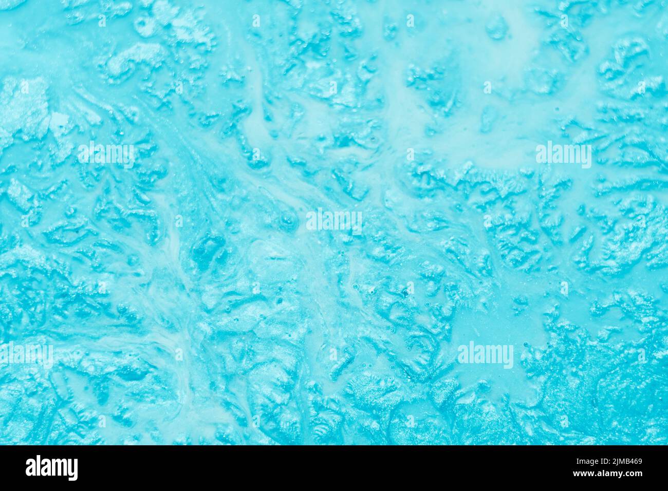 abstract blue dried lava paint art background Stock Photo - Alamy